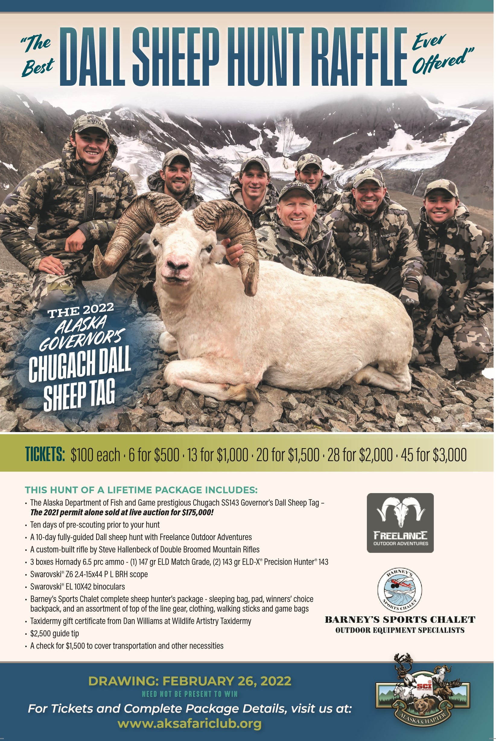 Bid On SCI Alaska Chapter's Fundraising Auction Items And Enter Raffle