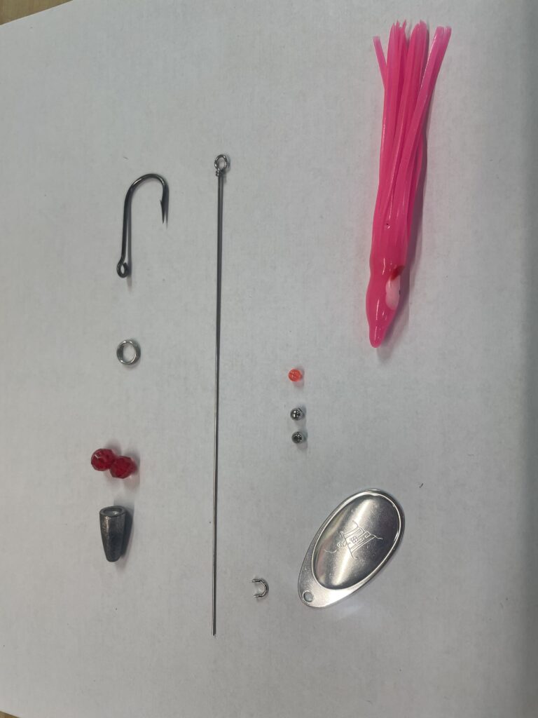 DIY Spinners Made With Love; Alaska Coho Can't Resist Them