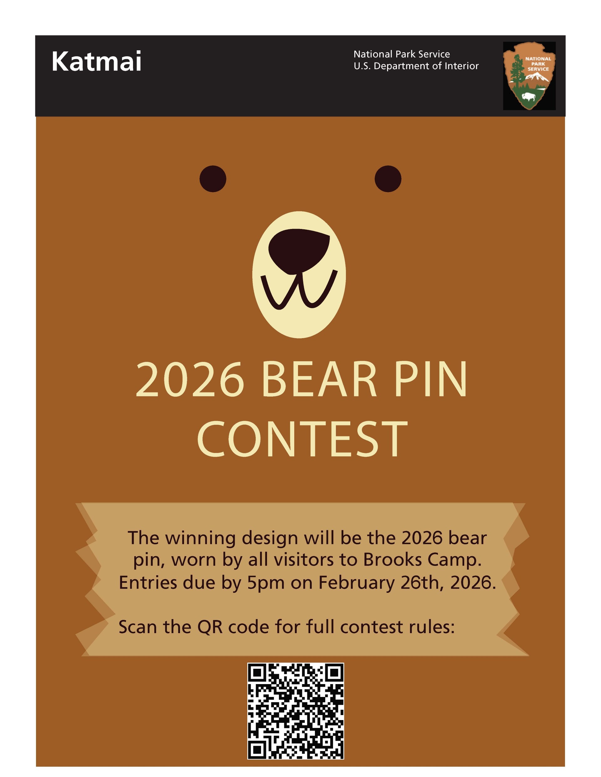 Practice Your Pin Designs For Katmai National Park's Bear Contest